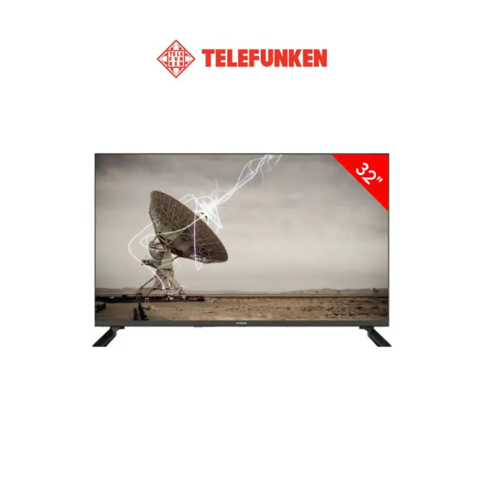 TV TELEFUNKEN 32'' D6 LED HD + RÉCEPTEUR INTÉGRÉ - NOIR | AC SPACE ...